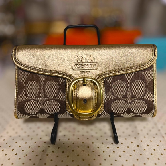 Coach | Accessories | Coach Wallet With Removable Checkbook Insert ...